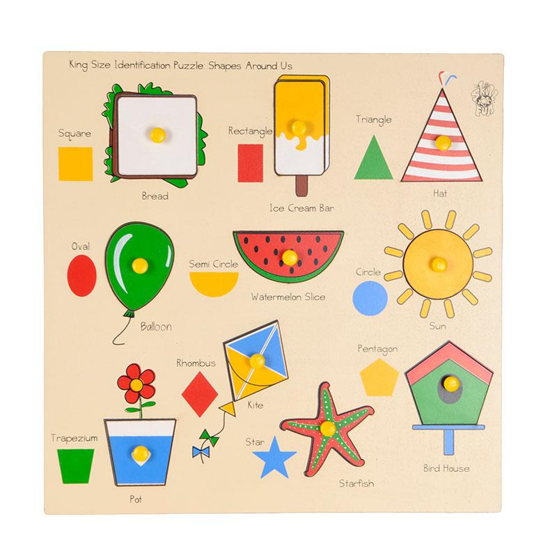 King Size Identification Tray - Shapes – skillofun